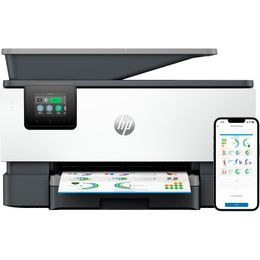 HP Multifunktionsdrucker »OfficeJet Pro 9120b« schwarz/weiß Beidseitiger Druck, Display