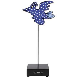 Goebel Dekofigur »James Rizzi - Snow Bird« Sammelfigur, Tierfigur blau