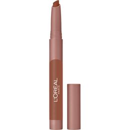 L'ORÉAL PARIS Lippenstift »Infaillible Matte Lip Crayon« mit natürlichen Inhaltstoffen 104 Très Sweet 0 Lippenpflege von L'Oréal Paris