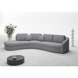 Sit & More SIT&MORE Ecksofa »Jazz L-Form« In weiteren Größen erhältlich grey