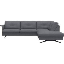 FLEXLUX Ecksofa »Glow, super bequem durch hochwertigem Sitzaufbau mit Federkern, L-Form« Skandinavisches Design, In hochwertiger Verarbeitung Navy...
