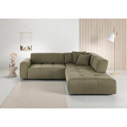3C CANDY Ecksofa »Yoshy Komfortsofa, bequem und modern, hochwertige Verarbeitungsdetails« Zwei verschiedene Sitztiefen durch verstellbare...