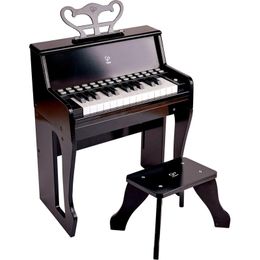 HAPE Spielzeug-Musikinstrument &raquo;Leuchttasten-Piano mit Hocker&laquo; schwarz Spielzeug-Musikinstrument