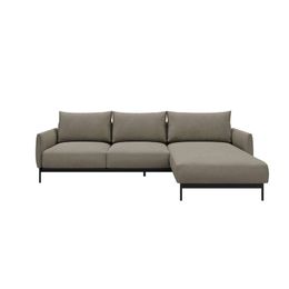 TENKSOM Ecksofa &raquo;Tokey, Polsterecke, Couch, Recamiere links und rechts montierbar&laquo; Bez&uuml;ge wechselbar, hoher und gem&uuml;tlicher Sitzkomfort, L-Form...