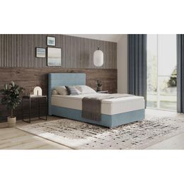 MR. COUCH Boxbett »Stratus 2« inkl. Bettkasten und Matratze Savona 25 blue