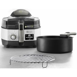 De'Longhi DE'LONGHI Heißluftfritteuse »MultiFry EXTRA CHEF PLUS FH1396« 2300 W Multicooker, auch zum Brotbacken, Fassungsvermögen 1, 7 kg weiß