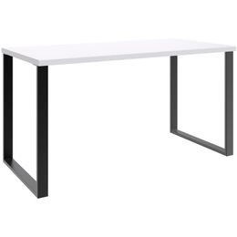 wimex Schreibtisch »Home Desk« Mit Metallkufen, in 3 Breiten schwarz + Weiß