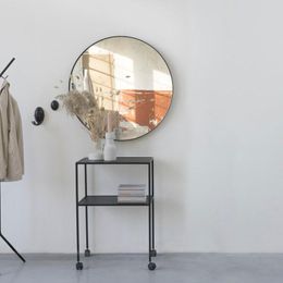 SPINDER DESIGN Servierwagen &raquo;TROLLY&laquo; Metall, Rollen, 86 x 60 x 40 cm schwarz