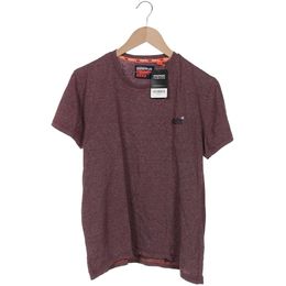 Superdry & Co T-Shirt Herren Gr&ouml;&szlig;e XL Second Hand bordeaux