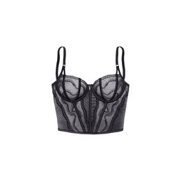 Lascana Corsage Damen Gr&ouml;&szlig;e 80 schwarz