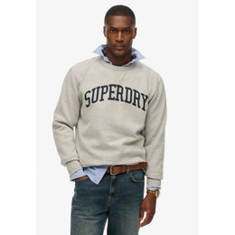 Superdry Sweatshirt »ATHLETIC ESS CREW« Grey Marl M M Cooles Sweat mit Rundhals von Superdry