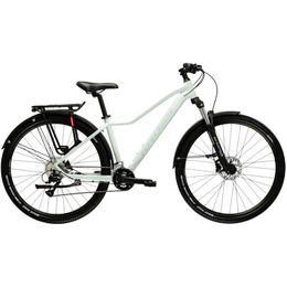 KROSS Mountainbike &raquo;Damen Hardtail Lea 4.0 EQ&laquo; 16 Gang Shimano ACERA M3020 Schaltwerk Kettenschaltung gr&uuml;n+schwarz