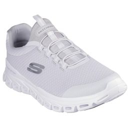 Skechers Slip-On Sneaker »GLIDE-STEP«, Trekkingschuh, Freizeitschuh, Sneaker zum Schlupfen weiß-grau 44 44 Bequemer Skechers Sneaker zum schnellen...