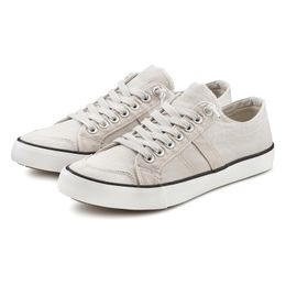 AUTHENTIC LE JOGGER Sneaker »Schnürhalbschuh« Schnürschuh, Halbschuhe, Freizeitschuhe, Slipper aus Canvas VEGAN hellgrau 42 42 Modischer Sneaker in...