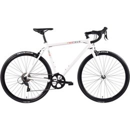REDLOUD Rennrad »FA.02« 8 Gang Shimano Shimano Sora Schaltwerk Kettenschaltung weiß+weiß