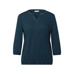 Street One Bluse Damen Gr&ouml;&szlig;e L dunkelblau