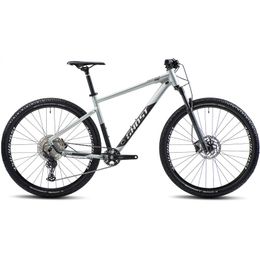 GHOST Mountainbike &raquo;Kato Pro AL&laquo; 12 Gang Shimano Deore RD-M6100 Schaltwerk Kettenschaltung f&uuml;r Damen und Herren, Kettenschaltung grau Mountainbike