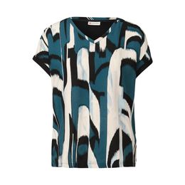 Street One Shirt Damen Gr&ouml;&szlig;e S hellblau / dunkelblau / petrol / wollwei&szlig;