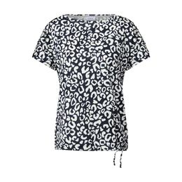 Cecil Shirt Damen Gr&ouml;&szlig;e XS dunkelblau / wei&szlig;