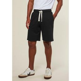 Kangaroos Sweatshorts, seitliche Taschen, kontrast Bänder schwarz S (44/46) - N-Gr N-Gr S (44/46) Kangaroos Sweathose in kurzer Form