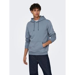 Only & Sons ONLY & SONS Kapuzensweatshirt »ONSCERES HOODIE SWEAT NOOS« Flint Stone XXL XXL Hoodie von Only & Sons