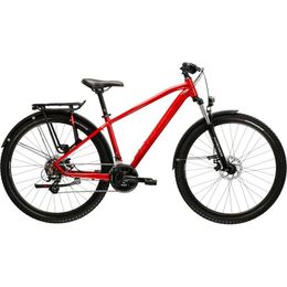 KROSS Mountainbike &raquo;Hexagon 2.0 EQ&laquo; 21 Gang Shimano ALTUS M310 Schaltwerk Kettenschaltung rot+schwarz