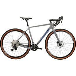 KROSS Gravelbike »Esker 7.0« 12 Gang Kettenschaltung grau+grau