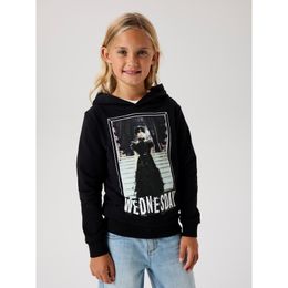 name it Sweatshirt &raquo;NKFJIDA WEDNESDAY RLX SW WH UNB NOOS SKY&laquo; Black 158 (164) 158 (164) Sweater von name it f&uuml;r M&auml;dchen