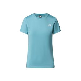 The North Face T-Shirt 'Simple Dome' Damen Gr&ouml;&szlig;e M t&uuml;rkis / wei&szlig;