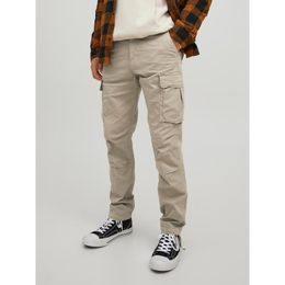 Jack & Jones JACK & JONES Cargohose »STACE TUCKER« Dune 31 - Länge 30 Länge 30 31 Lässige Form mit vielen praktischen Taschen