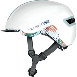 Abus Fahrradhelm &raquo;HUD-Y&laquo; flower white
