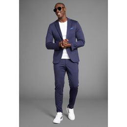 Bruno Banani Anzug »Jersey« Sakko & Hose, normal elastische Qualität marine 58 58 elegant, sportliche Jersey-Qualität sehr komfortabel