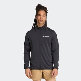 adidas terrex Fleecejacke Herren Gr&ouml;&szlig;e XXL schwarz / wei&szlig;