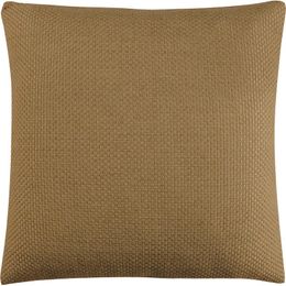 Apelt Dekokissen »ANCONA« Kissenhülle mit Füllung, 1 Stück beige + unifarben Obermaterial: 100% Polyester B/L: 45 cm x 45 cm