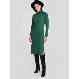 Madnezz House Kleid Damen Größe 42 dunkelgrün Winterkleid