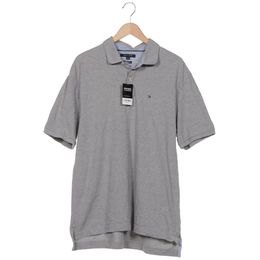 Tommy Hilfiger Poloshirt Herren Größe XL Second Hand grau