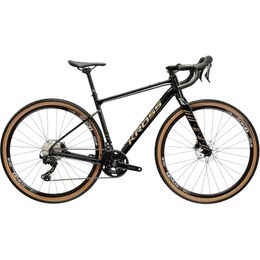 KROSS Gravelbike »Esker 6.0« 24 Gang Kettenschaltung schwarz+schwarz