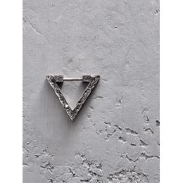 Reytel Earring 'RISK' male Silver size One Size
