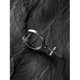 Reytel Earring 'CROS' male Silver size One Size