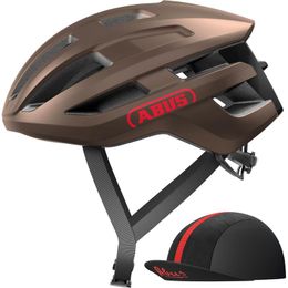 Abus Rennradhelm &raquo;POWERDOME ACE&laquo; braun Rennradhelm