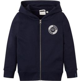Tom Tailor Sweatjacke mit Kapuze navy 116/122 116/122 Sweatjacke von Tom Tailor