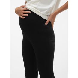 MAMALICIOUS Umstandshose »MLBRYNJA FLARE JERSEY LEGGING A. NOOS« Black XXL (44) - N-Gr N-Gr XXL (44) Umstandslegging von MAMALICIOUS