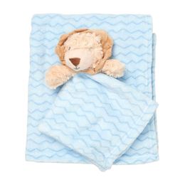 Snuggle Tots Baby Blanket 'L&ouml;we' kids Blue size One Size