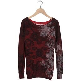 Desigual Pullover Damen Gr&ouml;&szlig;e S Second Hand rot