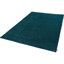 Tom Tailor HOME Teppich »Powder uni« rechteckig 12 mm Höhe Uni-Farben, besonders weich und flauschig petrol Obermaterial: 100% Polyester B : 50 cm...