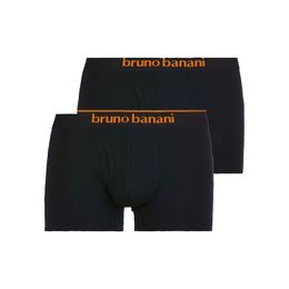 Bruno Banani Boxershorts »Short 2Pack Quick Access« 2er Pack, Kontrastfarbene Details schwarz S S Unterhose von Bruno Banani