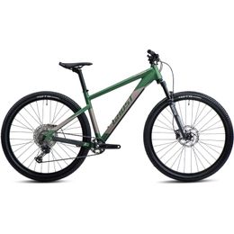 GHOST Mountainbike &raquo;Nirvana Tour SF Essential&laquo; 12 Gang Shimano XT RD-M8100 Schaltwerk Kettenschaltung f&uuml;r Damen und Herren, Kettenschaltung gr&uuml;n 