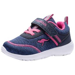 Kangaroos Sneaker »KY-Chummy EV« dk navy/fandango pink 25 25 Modischer Sneaker von Kangaroos mit Klettverschluss und Schnürung