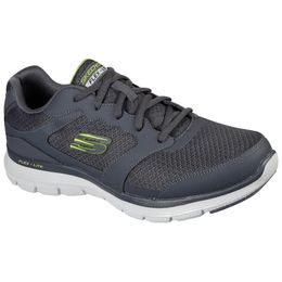 Skechers Sneaker »FLEX ADVANTAGE 4.0« mit leichtem Profil, Freizeitschuh, Halbschuh, Schnürschuh grau 47,5 47,5 Mit gepolstertem Schaftrand
