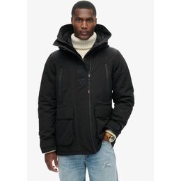 Superdry Outdoorjacke »HOOD ULTIMATE EMB WINDBREAKER« mit Kapuze Black L L Windbreaker von Superdry